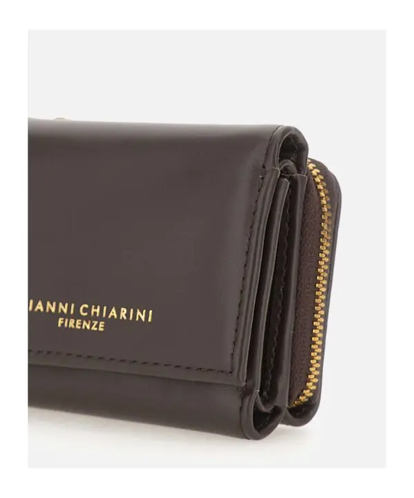 GIANNI CHIARINI Snap Closure Compact Wallet