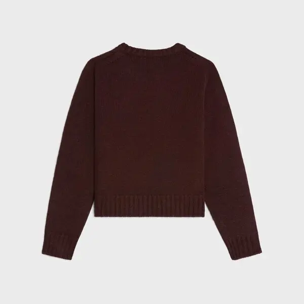 Celine Crewneck Sweater In Seamless Cashmere