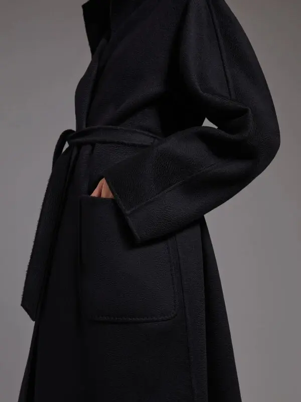 Max Mara Belted Stand-collar Coat - No