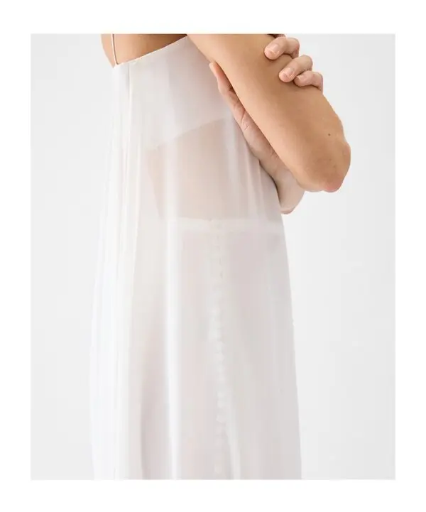 Jacquemus La Robe Bandeau Layered Maxi Dress