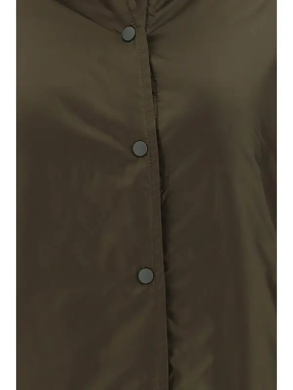 Aspesi Padded Long Sleeved Shirt Jacket