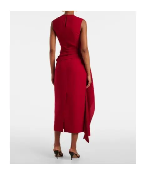 ROKSANDA Elham Draped Midi Dress