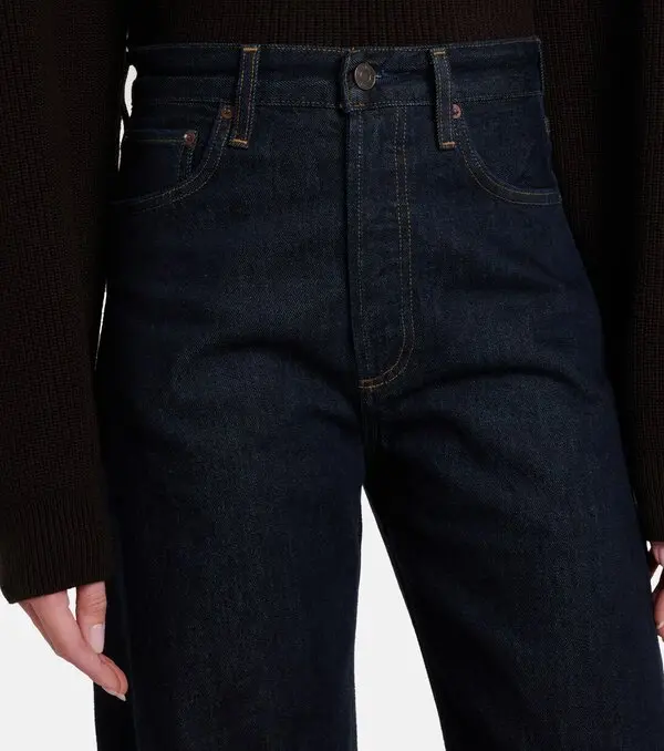AGOLDE Luna High-waisted Denim Trousers