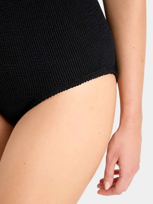 Hunza G Celine One Piece Swimsuit With Gold Hoop