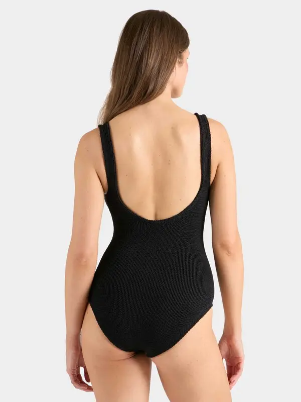 Hunza G Celine One Piece Swimsuit With Gold Hoop