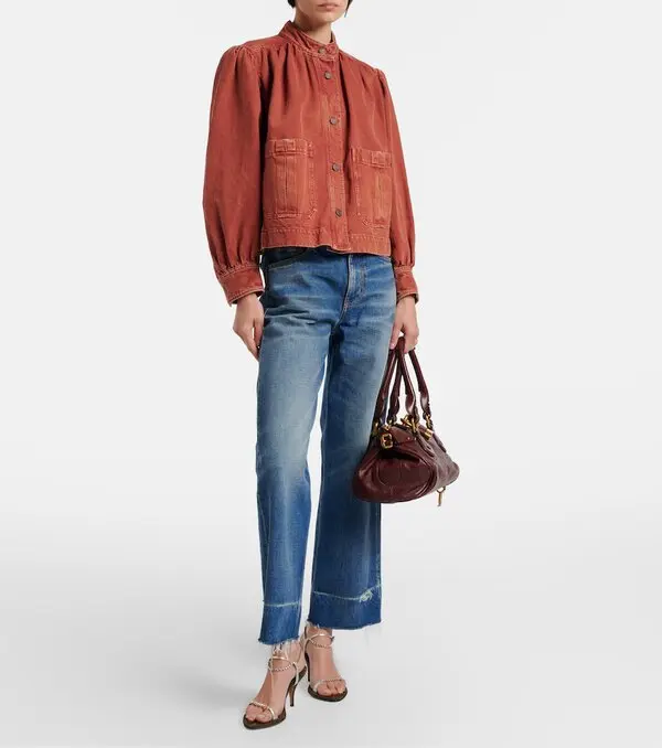 Chloé Denim Jacket - Brown