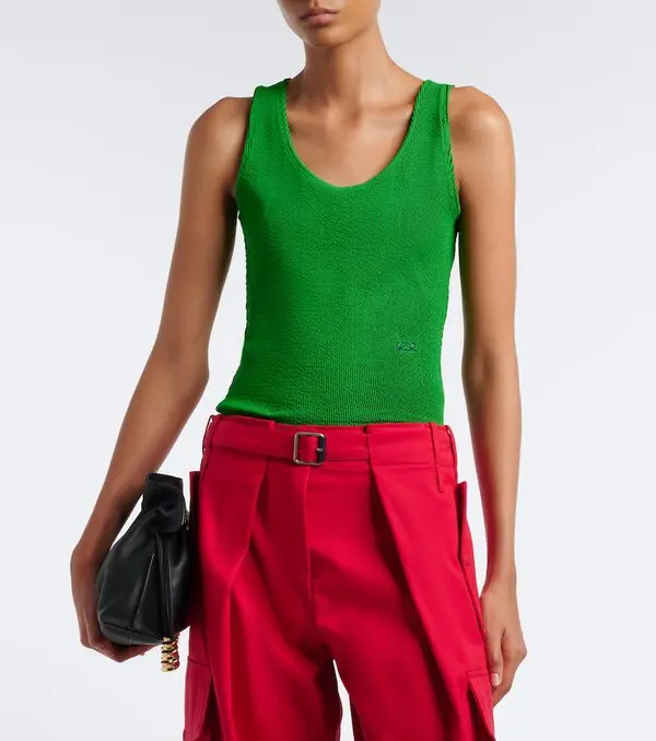 Loewe Double L Jersey Tank Top