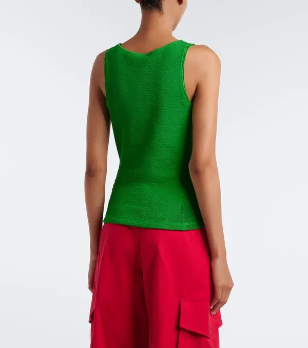 Loewe Double L Jersey Tank Top