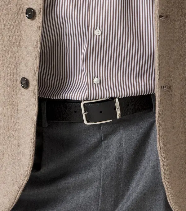Canali Leather Belt