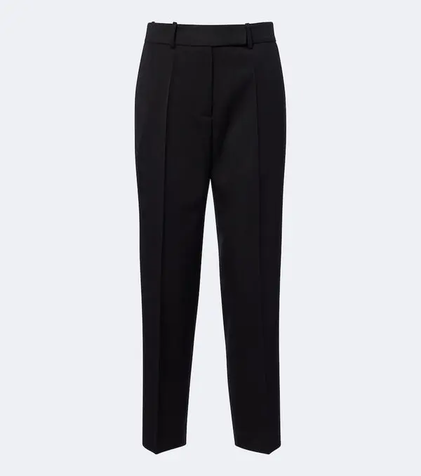 RÓHE Straight Leg Tailored Pants - Black