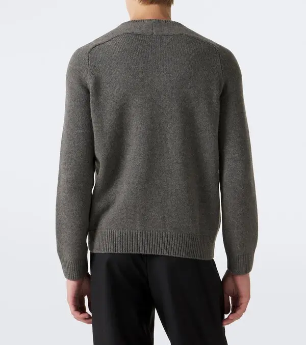 Saint Laurent Cashmere And Wool Sweater