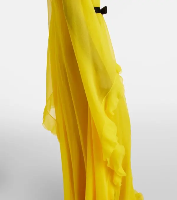 Givenchy Belted Silk Gown