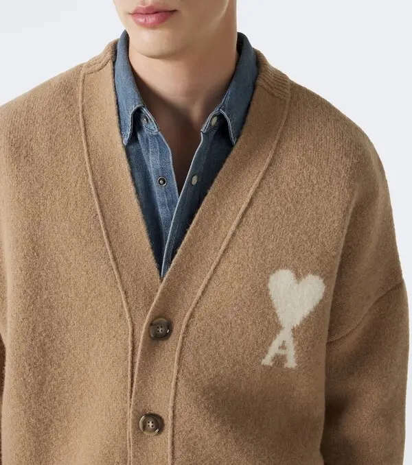 AMI Paris De Coeur Cardigan