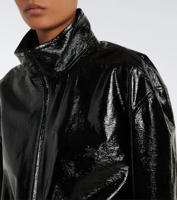 COURREGES Courrèges Vinyl Blouson Jacket