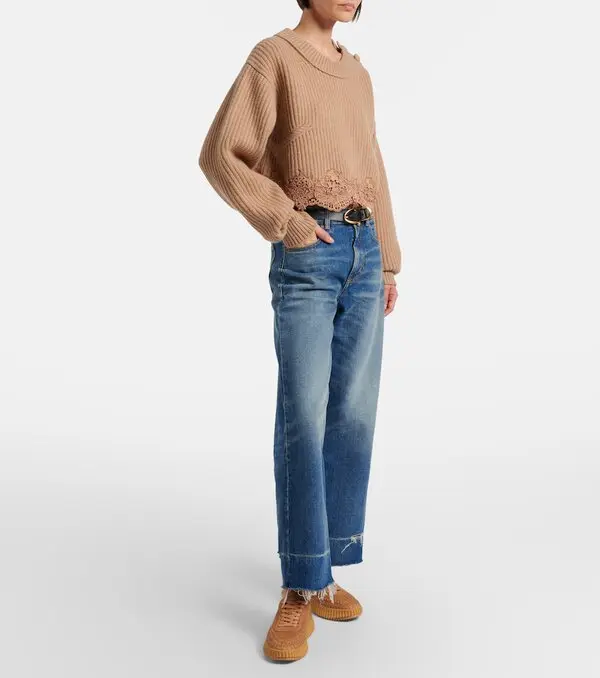 Chloé Nama Suede Platform Sneakers