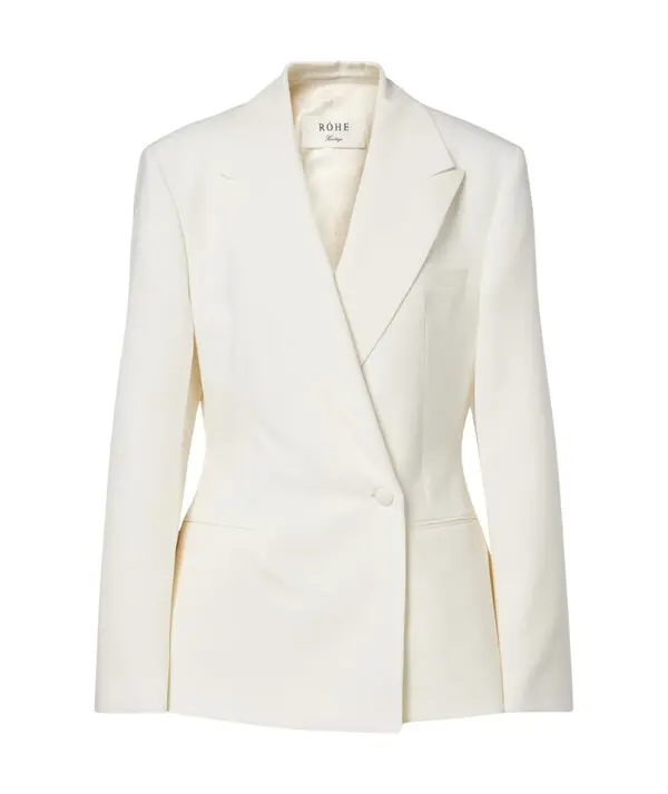RÓHE Double-breasted Virgin Wool Blazer