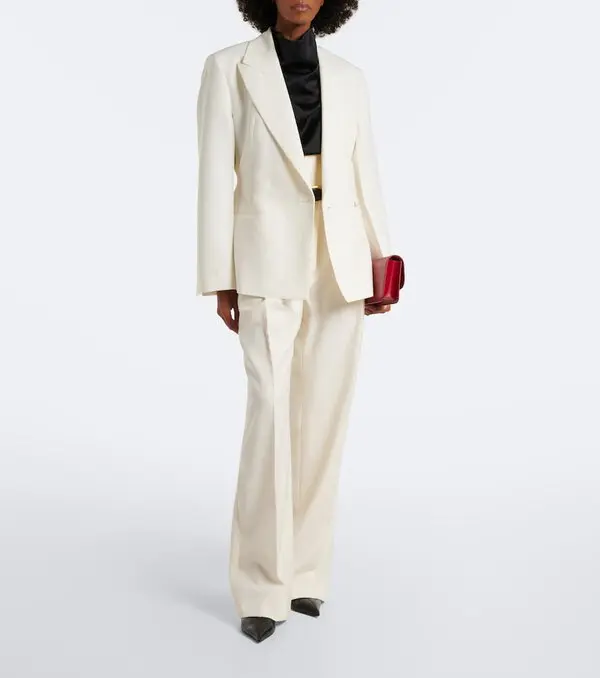 RÓHE Double-breasted Virgin Wool Blazer