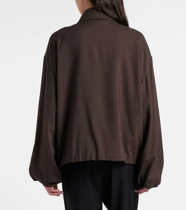 Loewe Double L Paneled Blouson Jacket