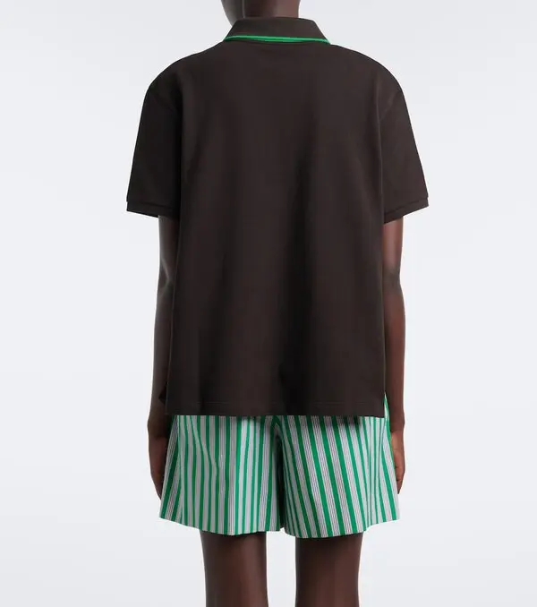 Loewe Double L Cotton Piqué Polo Shirt
