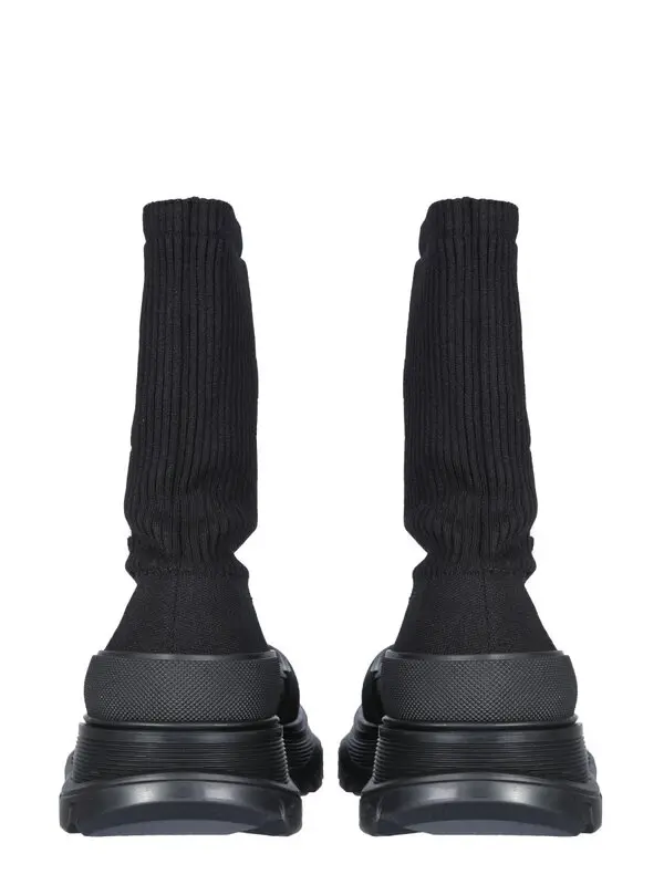 Alexander McQueen Sock Boots - Black