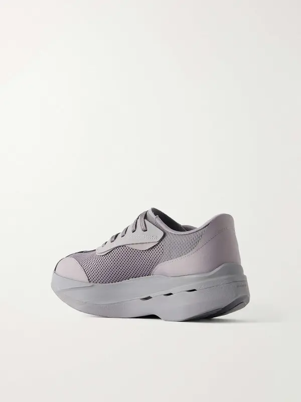 On Post Archive Faction Cloudbloom Next Shell And Mesh Sneakers