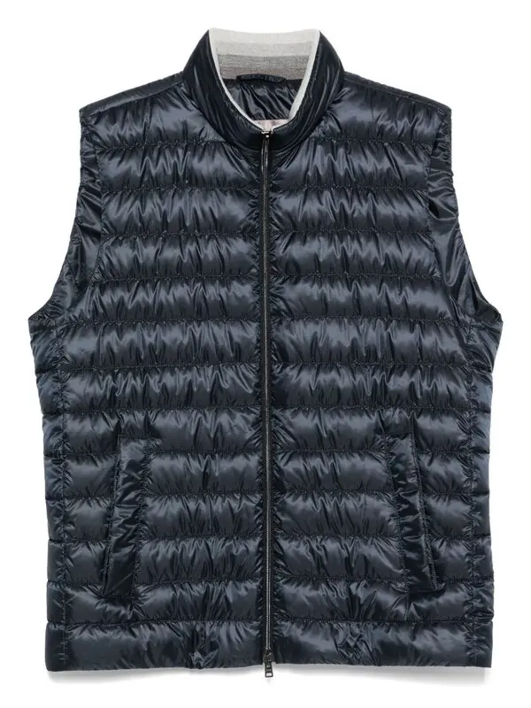 Herno Quilted Nylon Down Vest