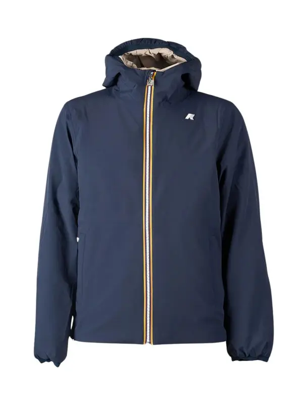 K-WAY Reversible Zip-up Jacket - Blue