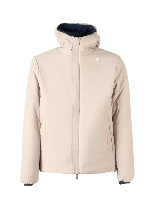 K-WAY Reversible Zip-up Jacket - Blue