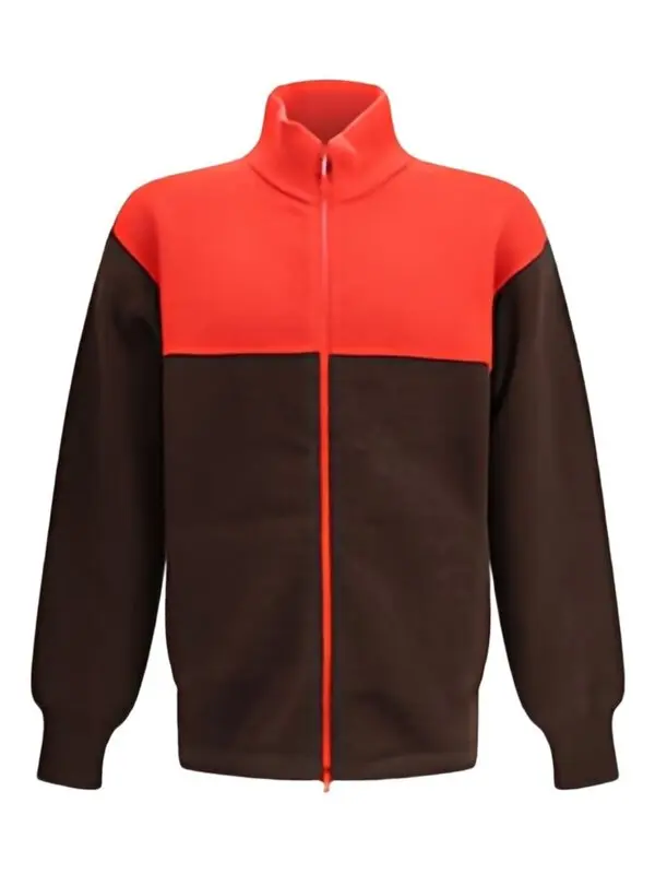 GR10K Colorblocked High Neck Zip Jacket