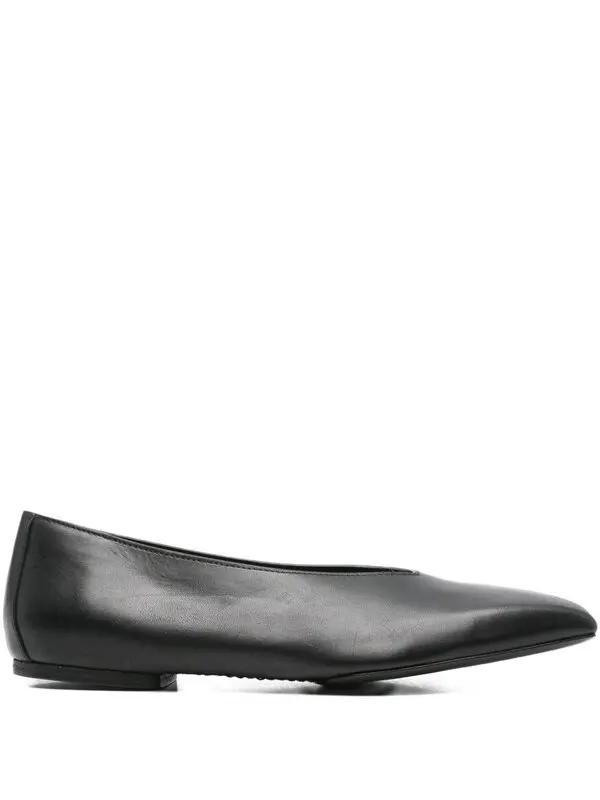 Rick Owens Leather Ballet Flats