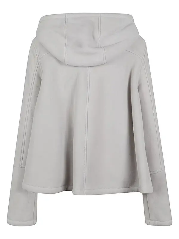 Loewe Leather Hooded Jacket