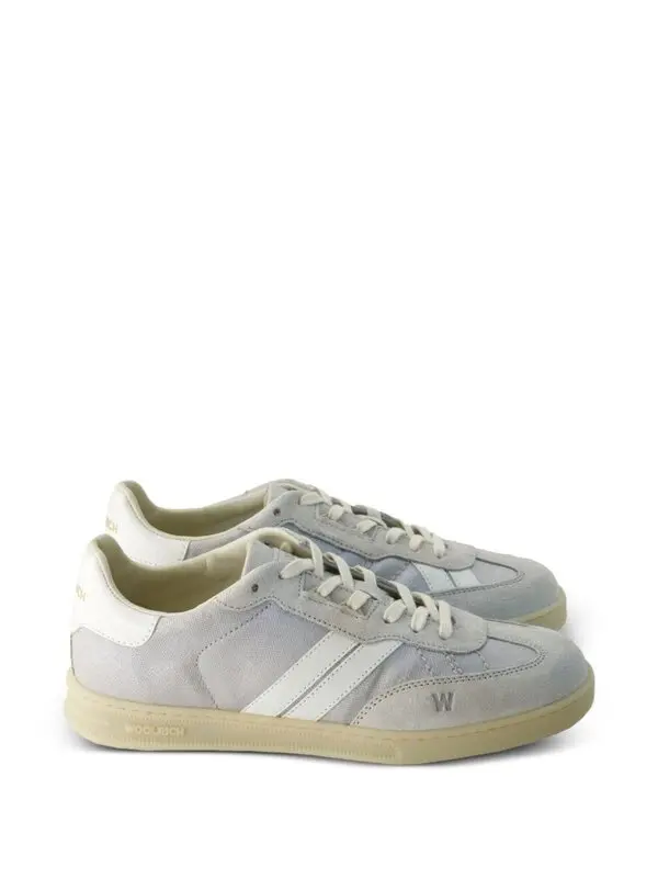 Woolrich Double U Lace-up Sneakers - Grey