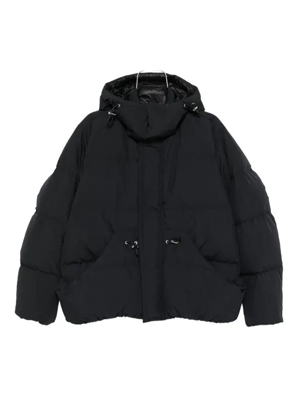 Sacai Puffer Jacket With Drawstring Hood