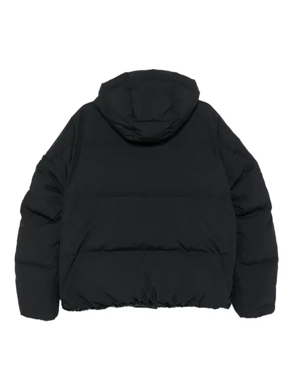 Sacai Puffer Jacket With Drawstring Hood