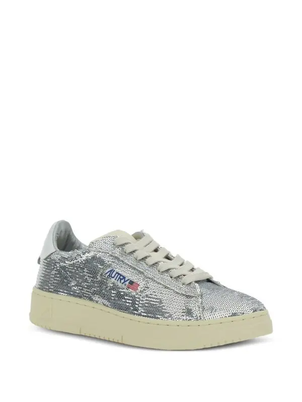 AUTRY Flash" Sequin Lace-up Sneakers