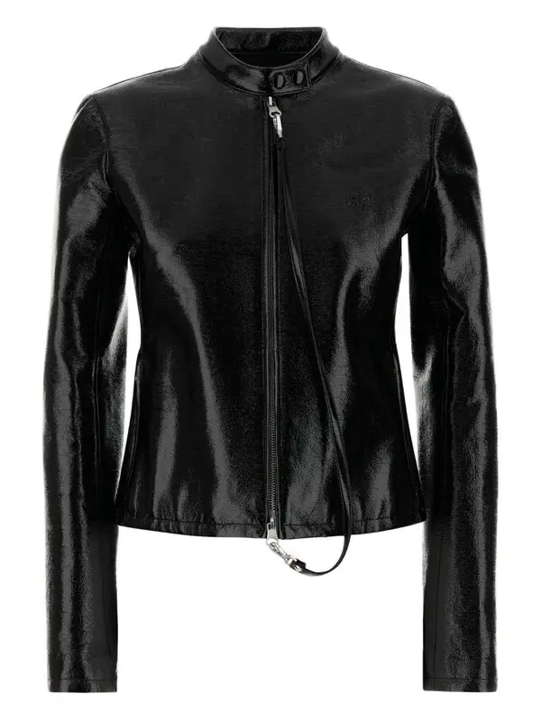 COURREGES Vinyl Biker Jacket