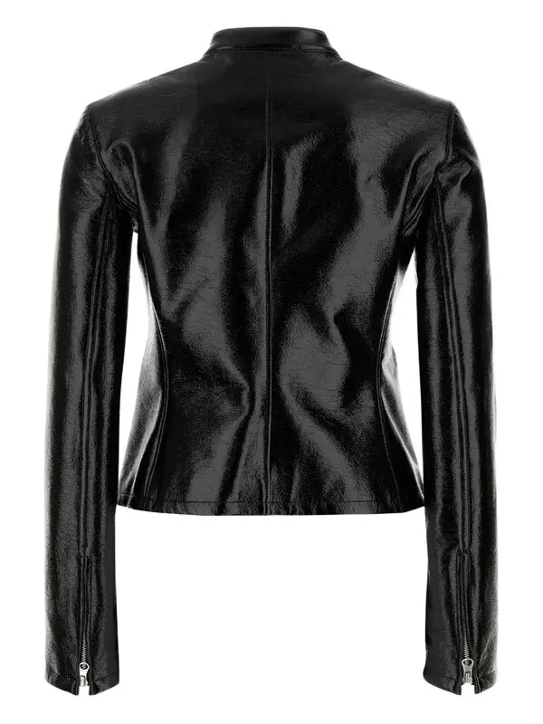 COURREGES Vinyl Biker Jacket