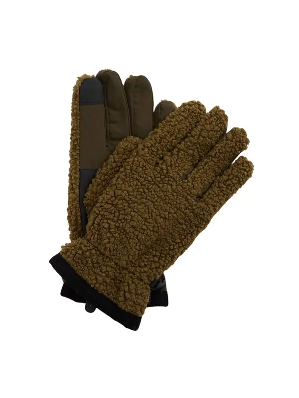 Barbour Field Fleece Gloves - Green