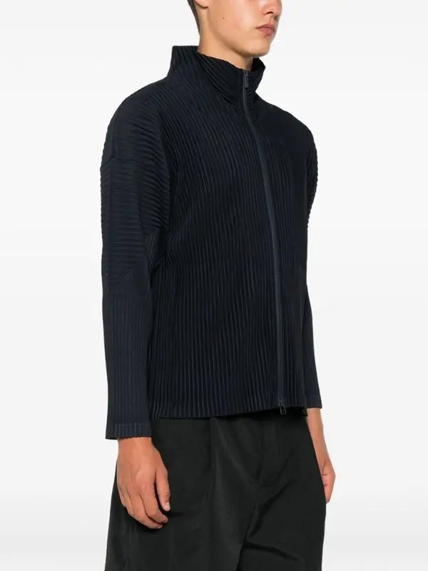 Issey Miyake Homme Plissé Technical Pleated Zip-up Jacket