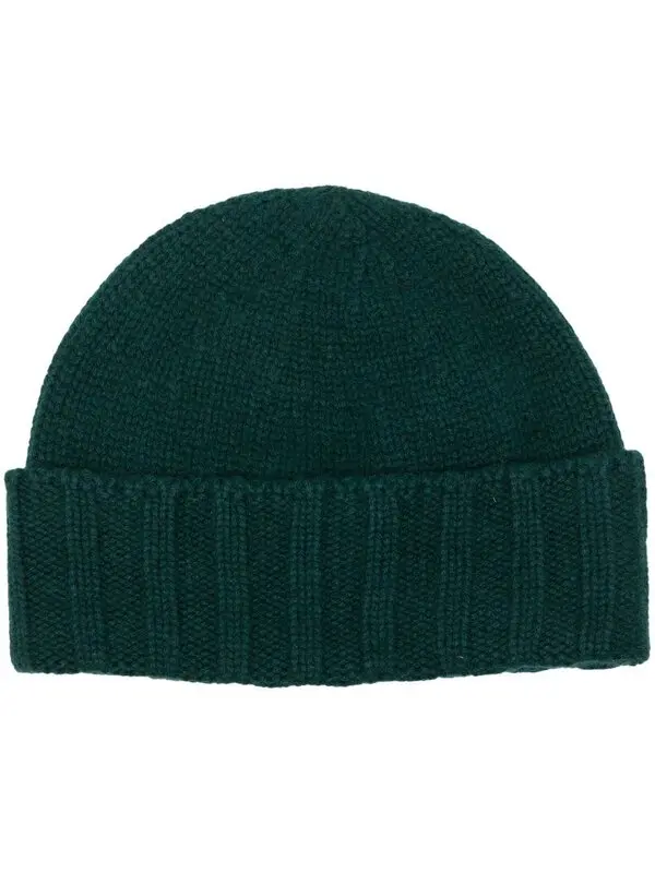 DRUMOHR Wool Beanie Hat - Green