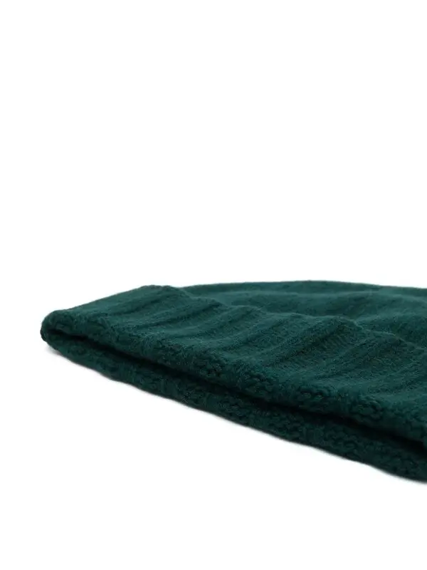 DRUMOHR Wool Beanie Hat - Green