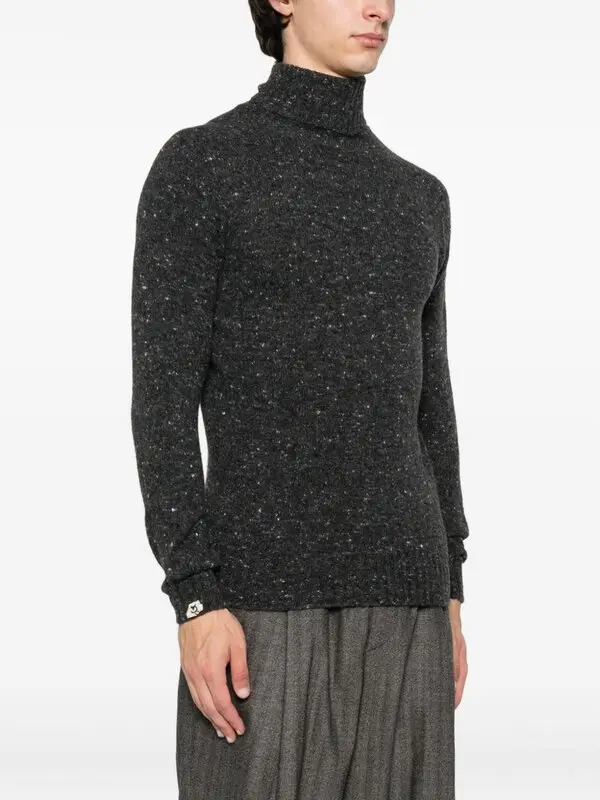 DRUMOHR Turtleneck Long Sleeve Sweater
