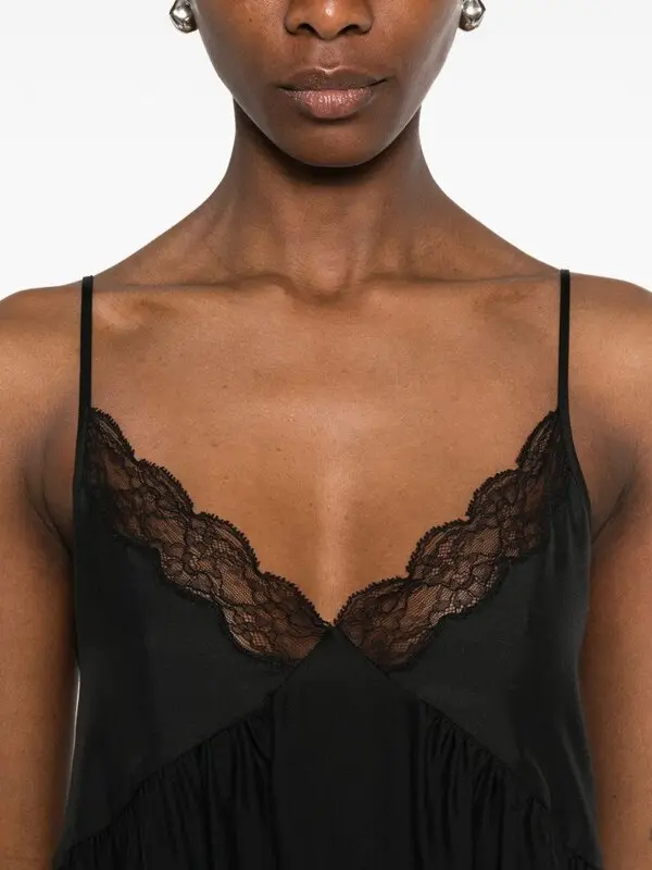 THE ROW Barett Silk Midi Dress