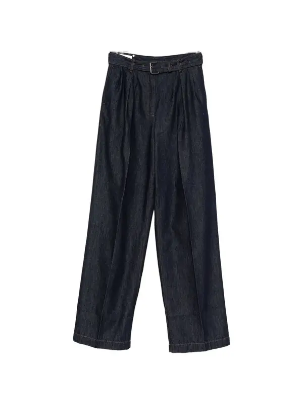 Dries Van Noten Peaches Cotton Trousers