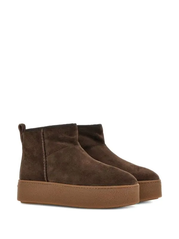 Hogan Suede Ankle Boots