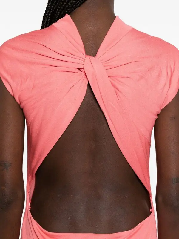 TOM FORD Long Evening Dress With Cut-out Detail