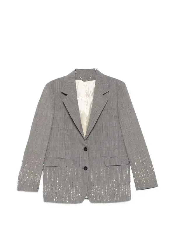 GOLDEN GOOSE Single-breasted Embellished Jacket