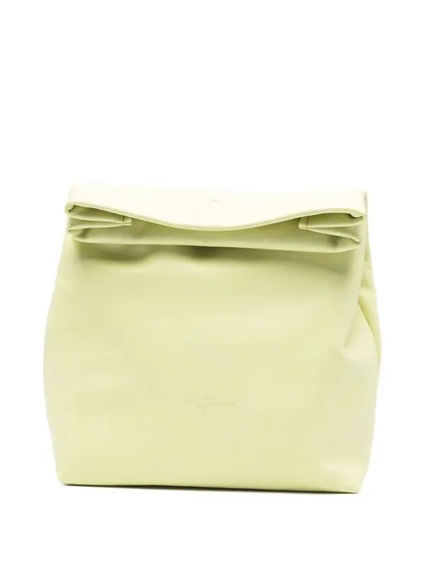 CORTANA Delhi Large Leather Clutch - Yellow