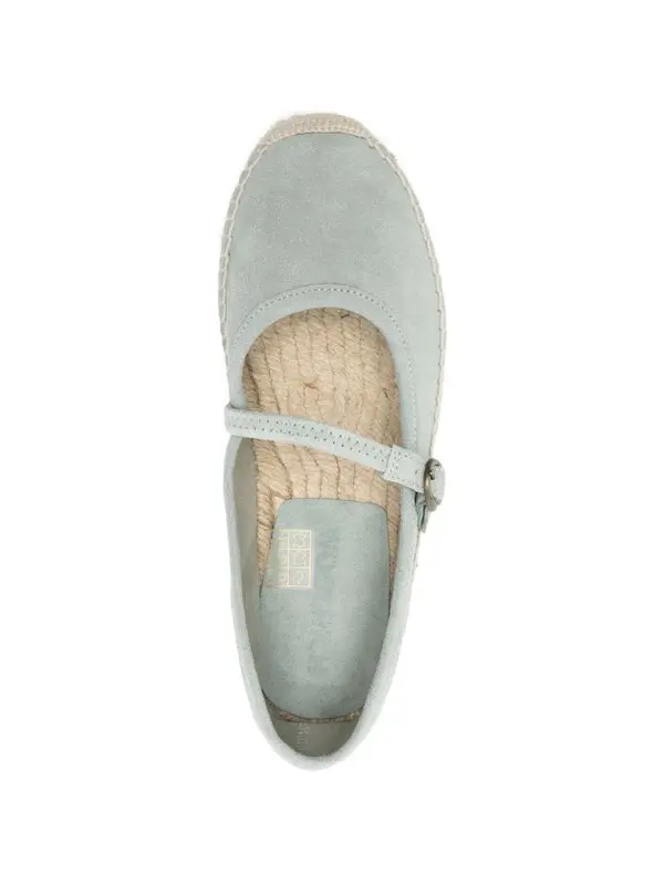 Woolrich Suede Leather Mary Jane Espadrilles