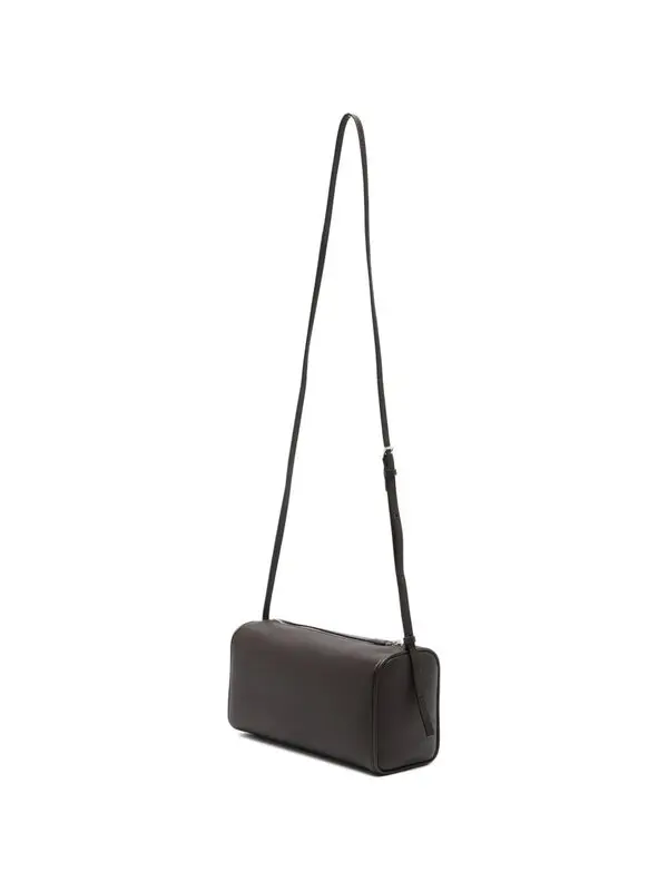 THE ROW 90's Leather Crossbody Bag - Black